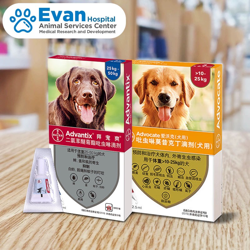 Advocate Advantix spot on for dogs Deworming Prevent Bites(SOLD PER ...