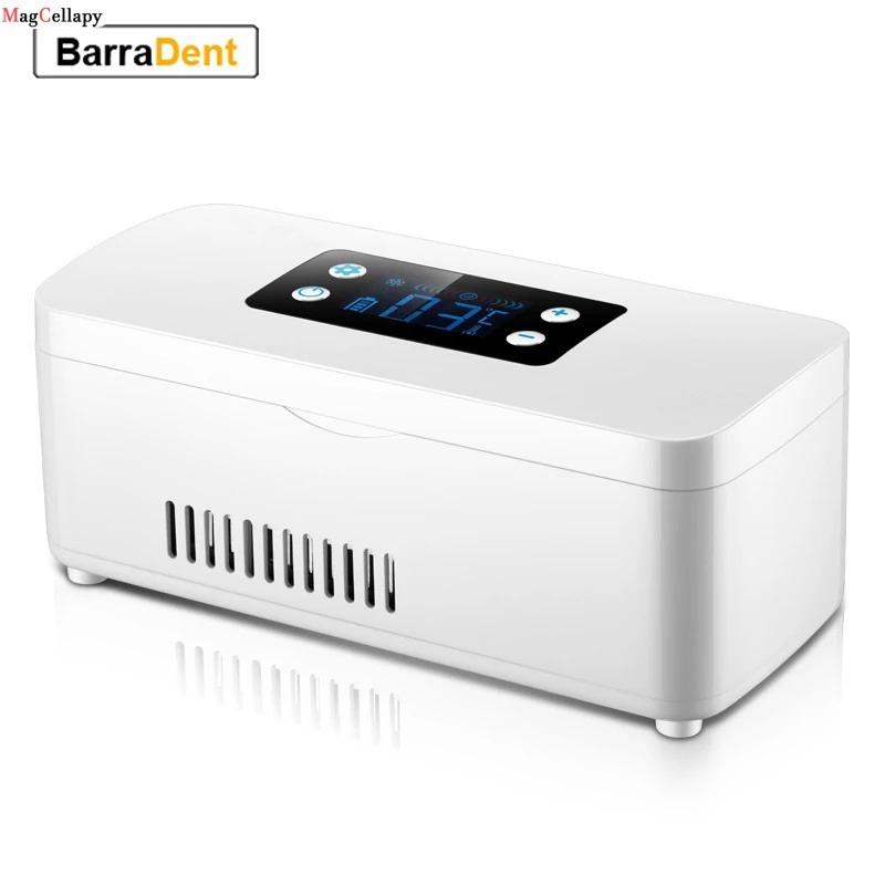 Portable Mini-Fridge Small Household Refrigerator Insulin Cooler Travel ...