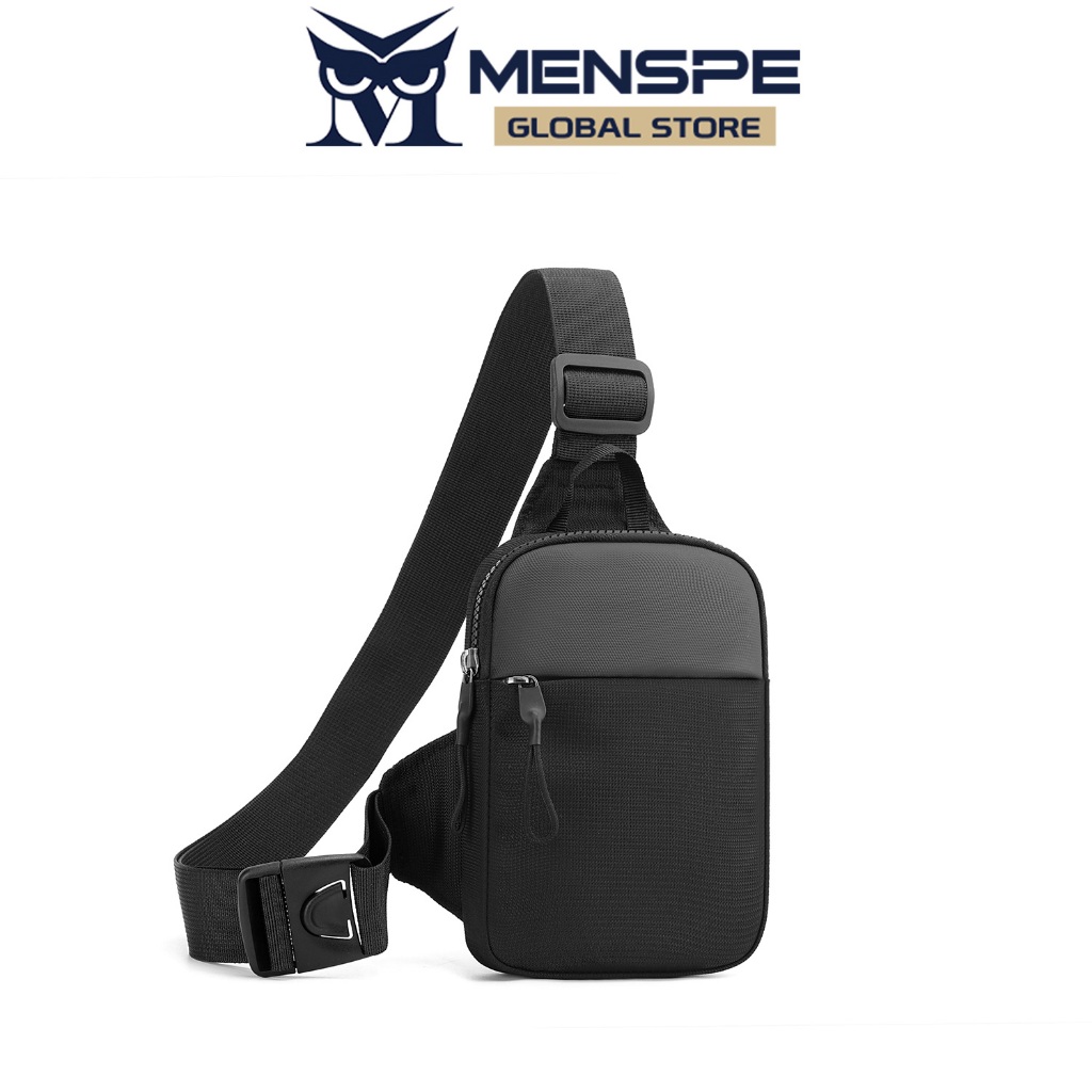MENSPE Men Fashion Chest Bag Ultra Light Waterproof Wear Resistance ...