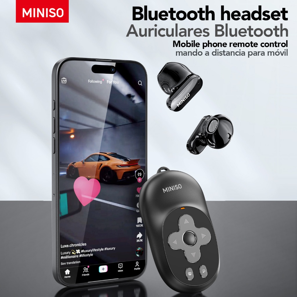 MINISO MS186 TWS Wireless Noise-Cancelling Bluetooth Earphones Sport ...