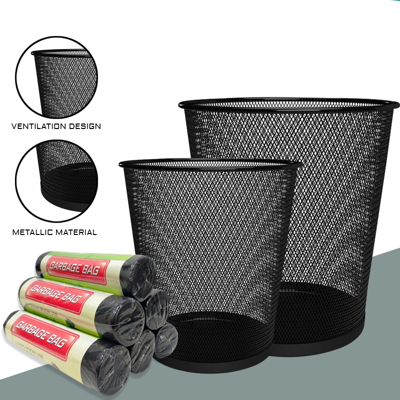 Free Trash Bag Wire Trash Can Wire Mesh Trash Can Bedroom Hotel Office ...