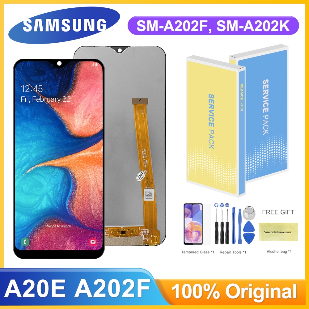 For Samsung Galaxy A20e LCD SM-A202F SM-A202K Display Touch Screen ...