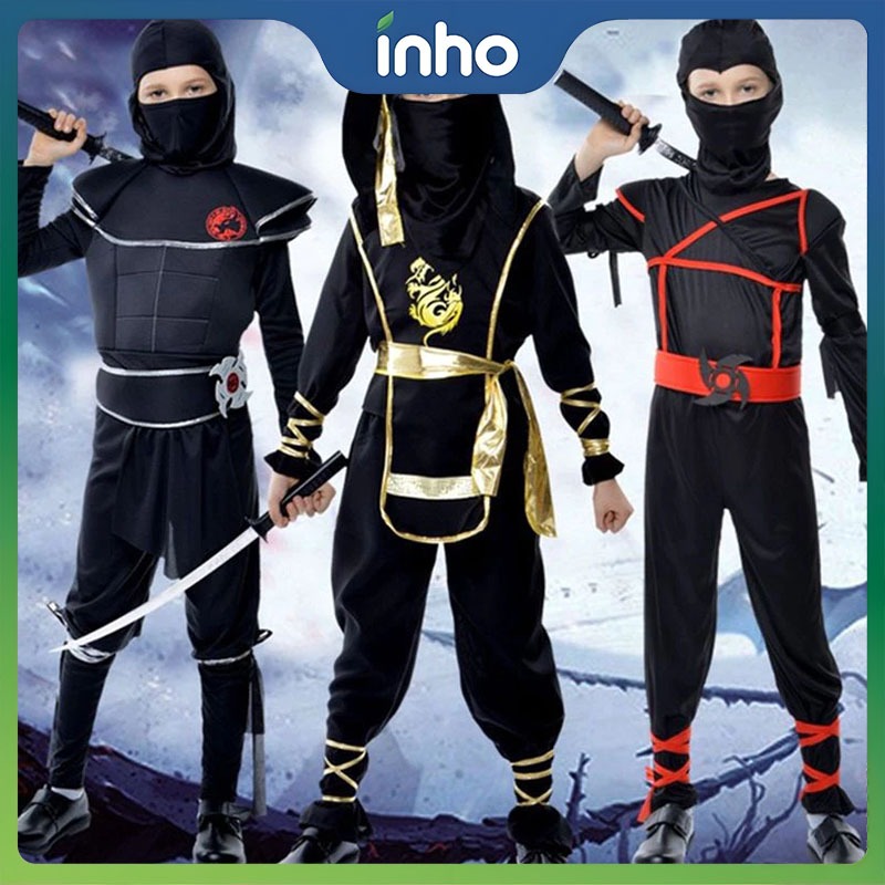 Children's Anime Naruto Ninja Cosplay Costume Performance Japanese ...