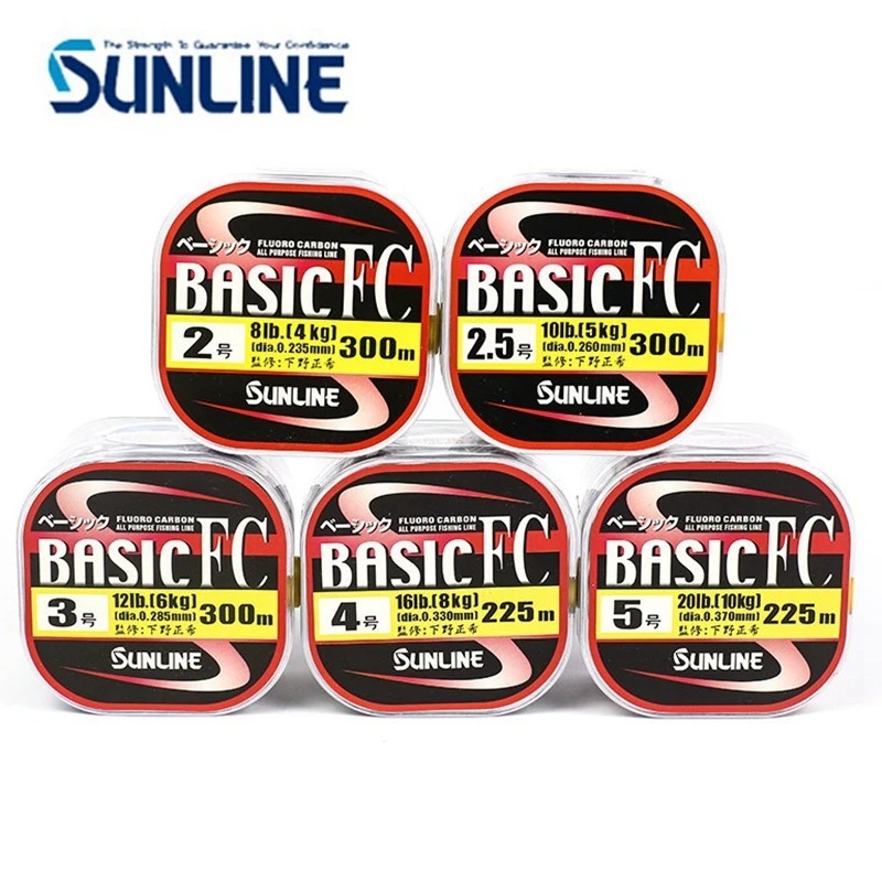 SUNLINE Original BASIC FC 225m,300m ,Transparent Color Carbon Fiber ...