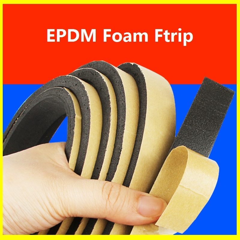 EPDM EPDM Sponge Strip With Back Adhesive Sealing Strip Self-Adhesive ...