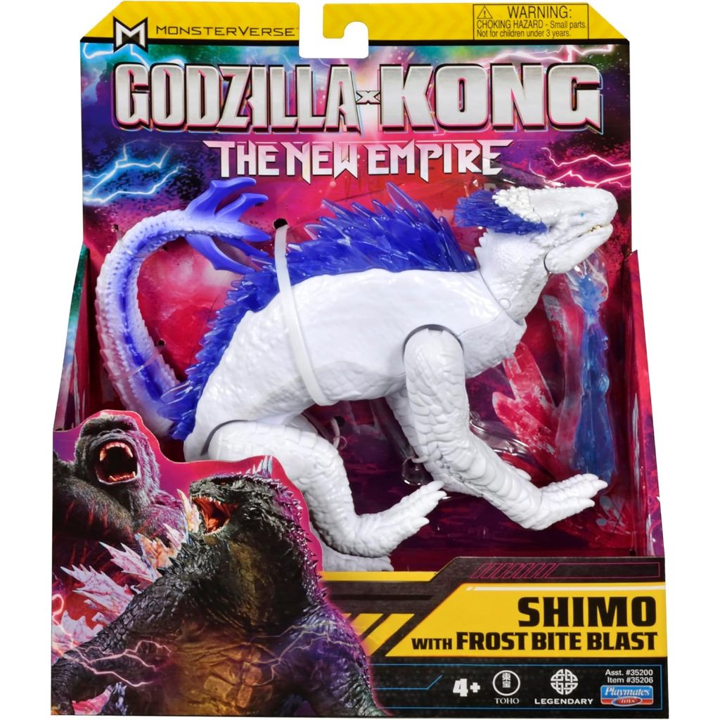 Godzilla x Straw Shimo (Ice Breath+Other Accessories) 6-Inch Movable ...