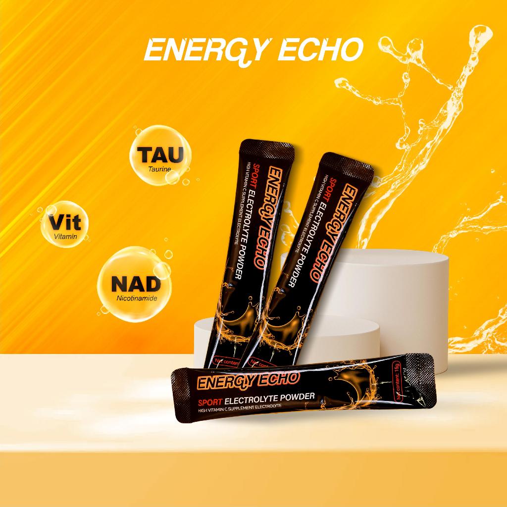 Energy Echo Energy Flavoured Anti-Fatigue/ Hydration/ Electrolyte Powder Energy Class Drink ...