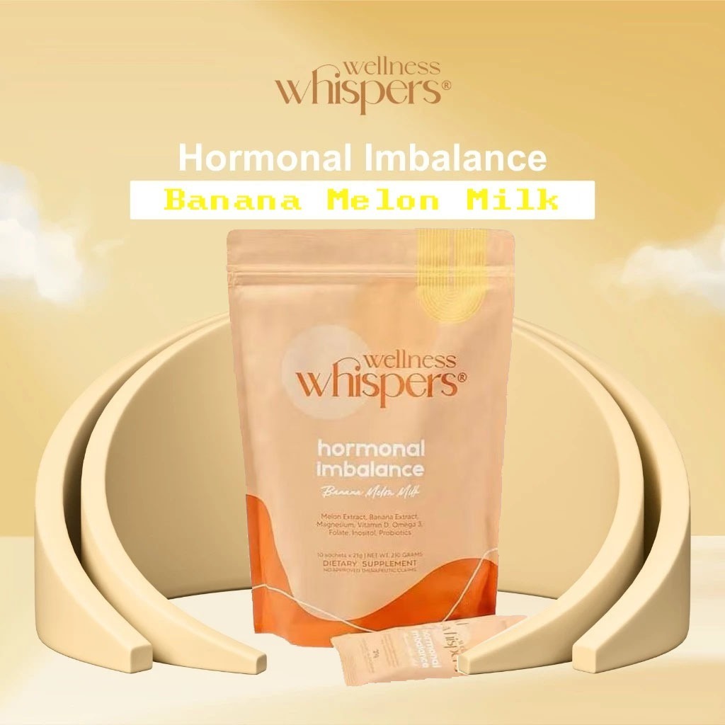 Wellness Whispers-Hormonal Imbalance Banana Melon Milk 10 Sachet per ...