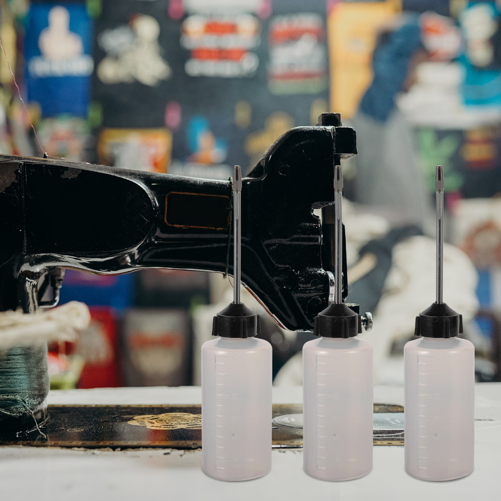 [READY STOCK] 3 Pcs Empty Oiler for Sewing Machine Cleanser Liquid ...