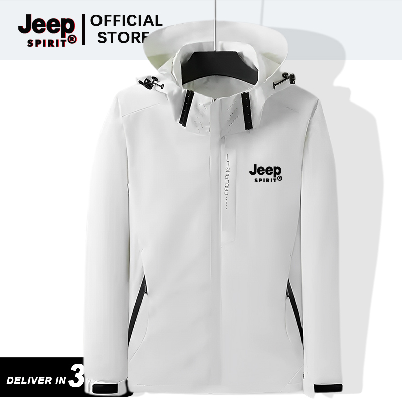 Jeep Spirit Hiking Jacket Coat Waterproof Hooded Jackets Outdoor ...