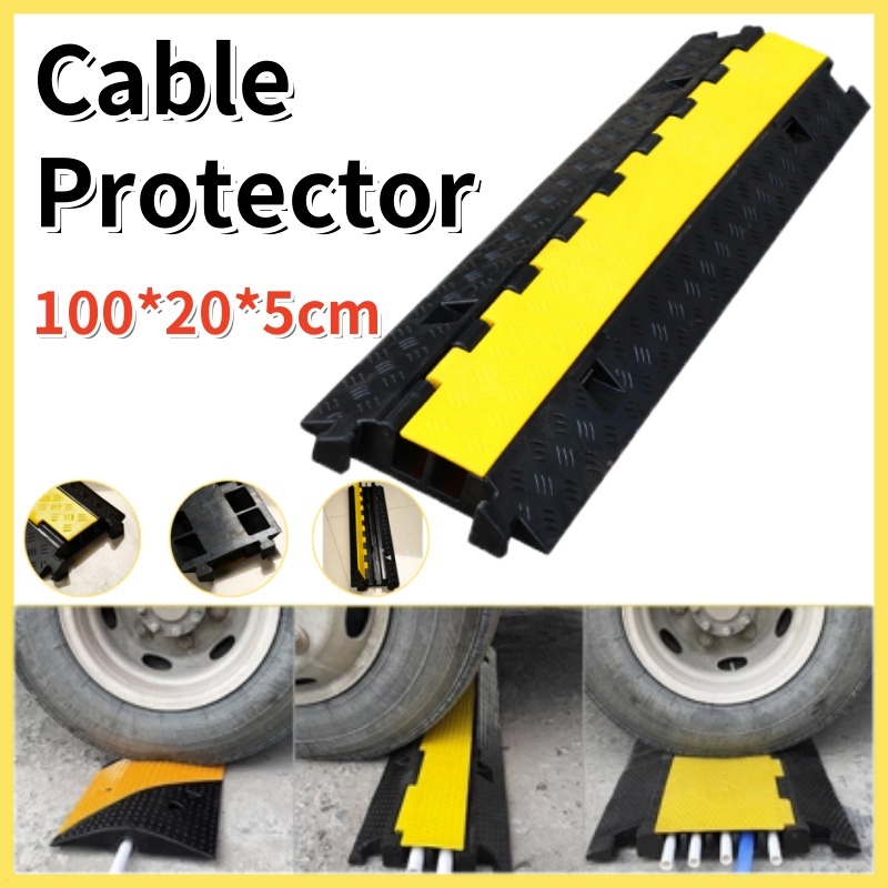 Rubber Cable Ramp Wire Floor Protector Cable Rope Ramp Wire Floor Cord ...