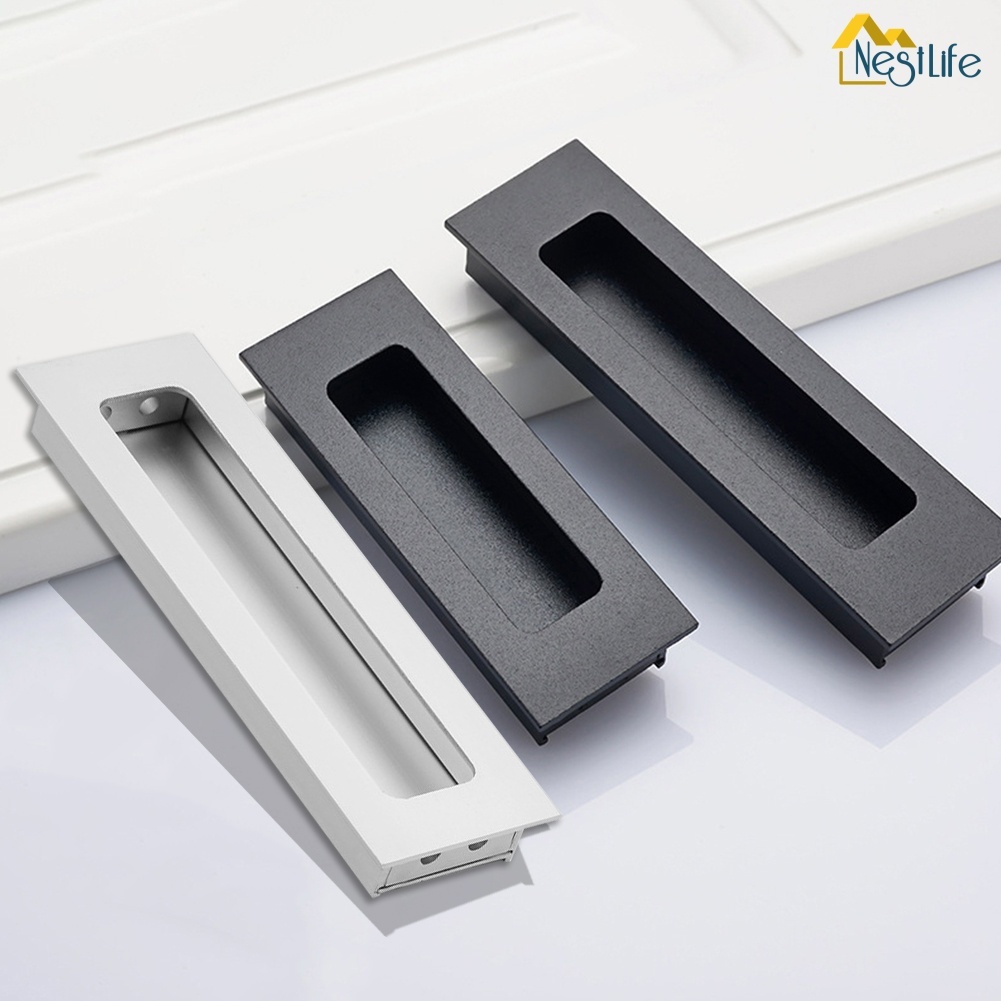 Aluminum Alloy Embed Handles Recessed Flush Handle Hidden Cabinet ...
