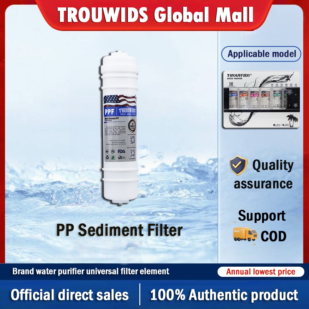 TROUWIDS PP Sediment Filter 10 Inch Water Filter Cartridge For Box Type ...