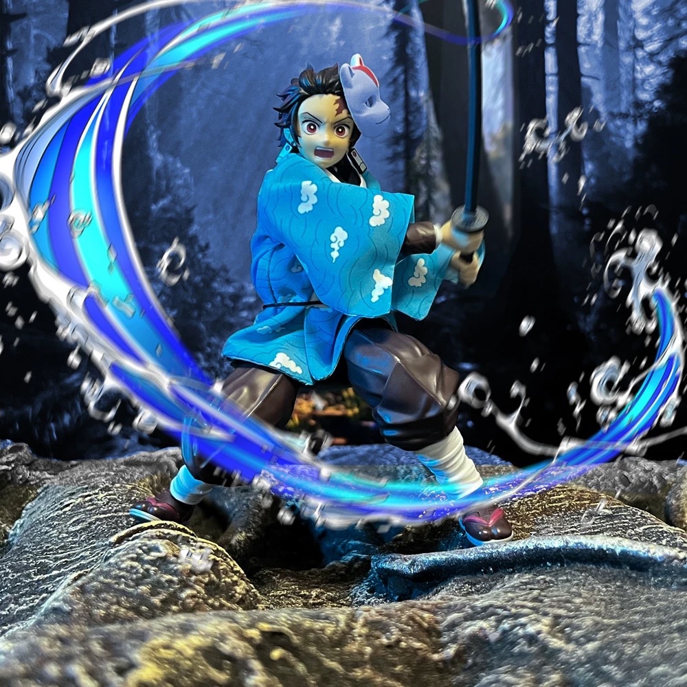 Shf Kamado Tanjiro Tanjiro Haori Clothes Cloth Clothes Training Clothes ...