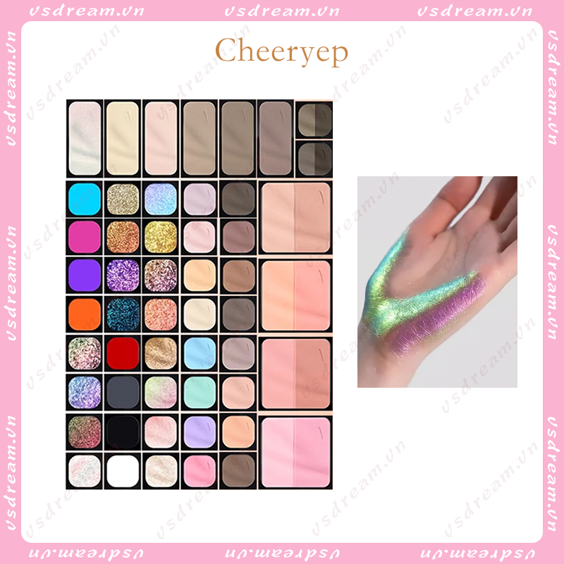 Cheeryep Monochrome Self-Organized Eyeshadow Palette 2025 New Style ...