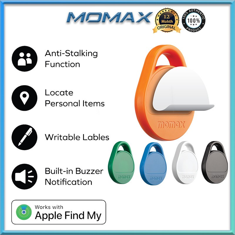 Momax Pinpop Lite Find My Locator Tracker Finder Security SmartTrack ...