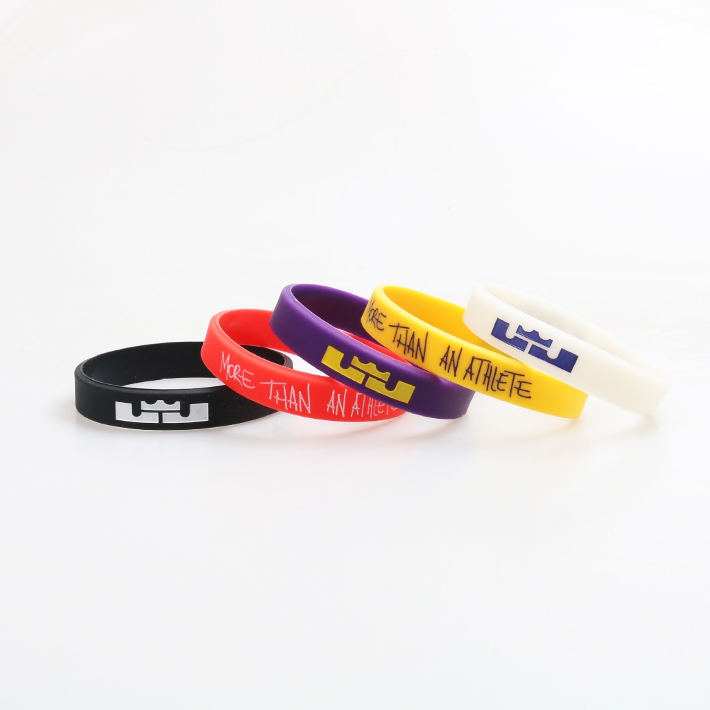 Lebron James More Than An Athlete Baller Bands I Promise Sports Rubber ...
