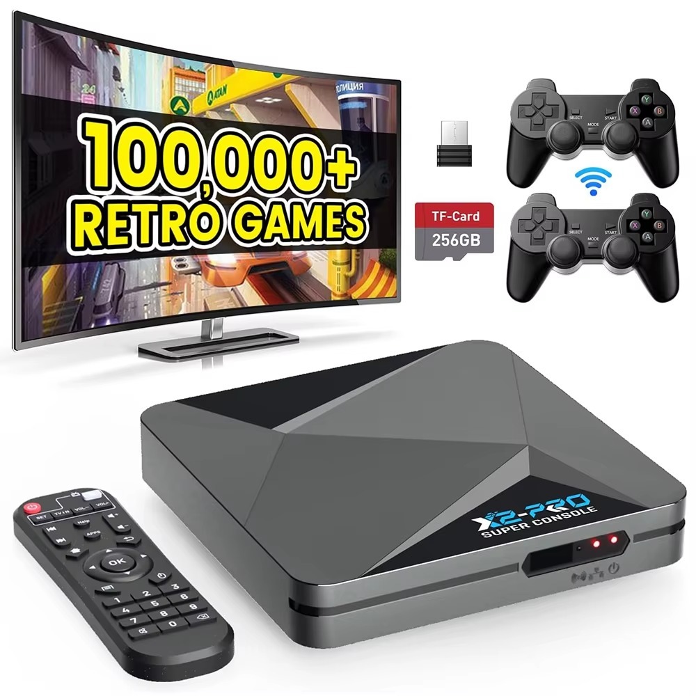 KINHANK Supper Console X2 PRO 4k Video Game Consoles Retro Gaming ...