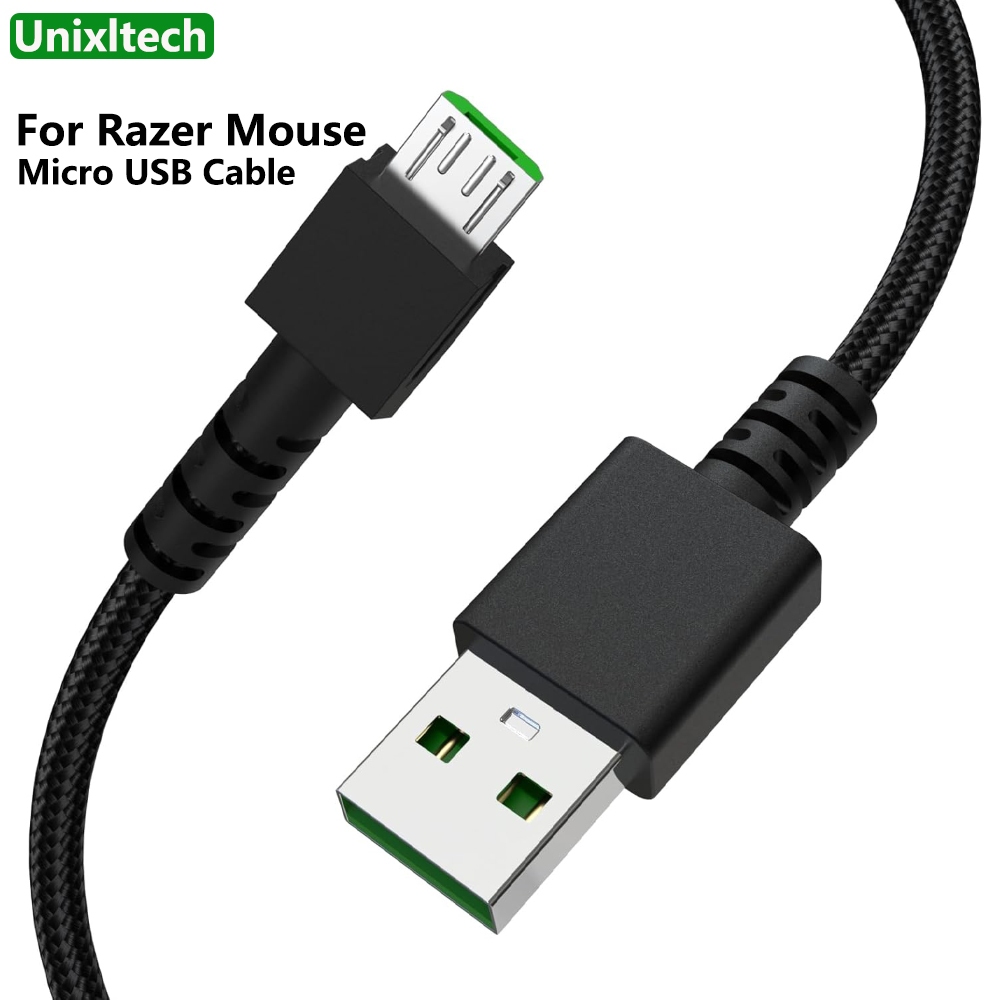 Replacement Micro USB Chaging Cable Cord for Razer Mouse Naga Pro Viper ...