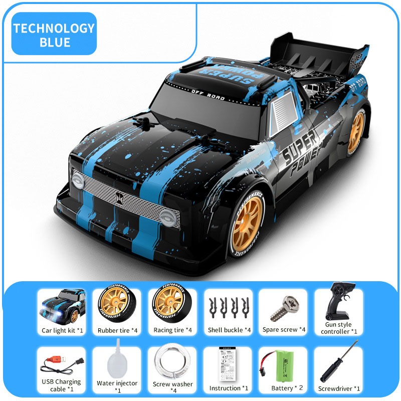 JJRC Q123 2.4G RC Drift Car, 1/16 Scale 4WD 20KM/H High Speed RC Racing ...