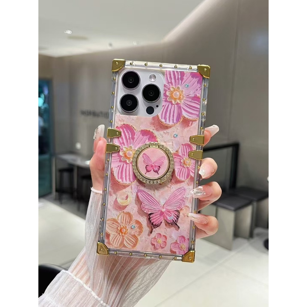 Transparent Square Clear Case Compatible for iPhone 14 13 12 11 Pro max ...
