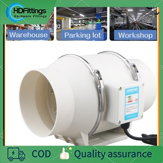 4-inch/6-inch/8-inch high suction inline duct booster fan extraction ...