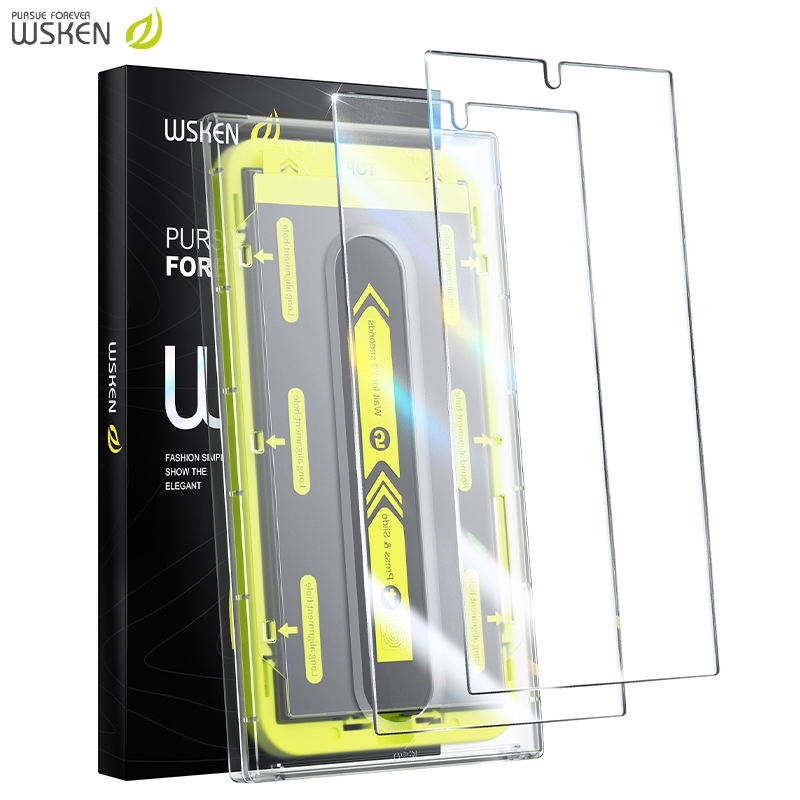 WSKEN For Samsung Galaxy S25Ultra/S24Ultra Screen Protector Full ...