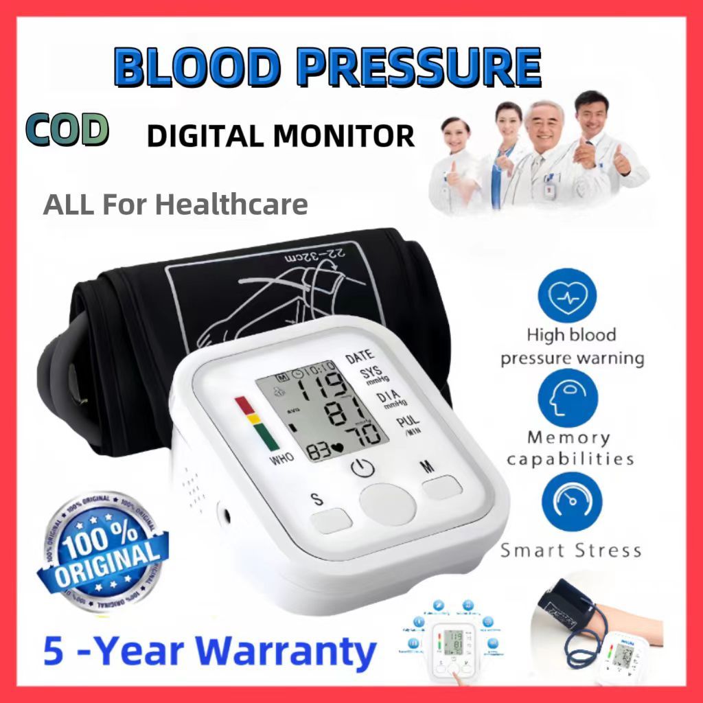 Original blood pressure digital monitor arm type blood pressure monitor ...