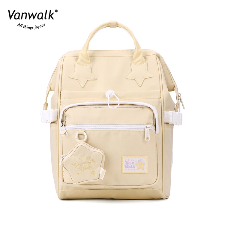 VANWALK Lucky Star V2886 Large Capacity Backpack for Women | Shopee ...