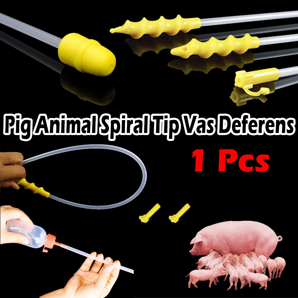 1PCS Sow Artificial Insemination Spiral Catheter A.I. Foam Catheter Tip ...