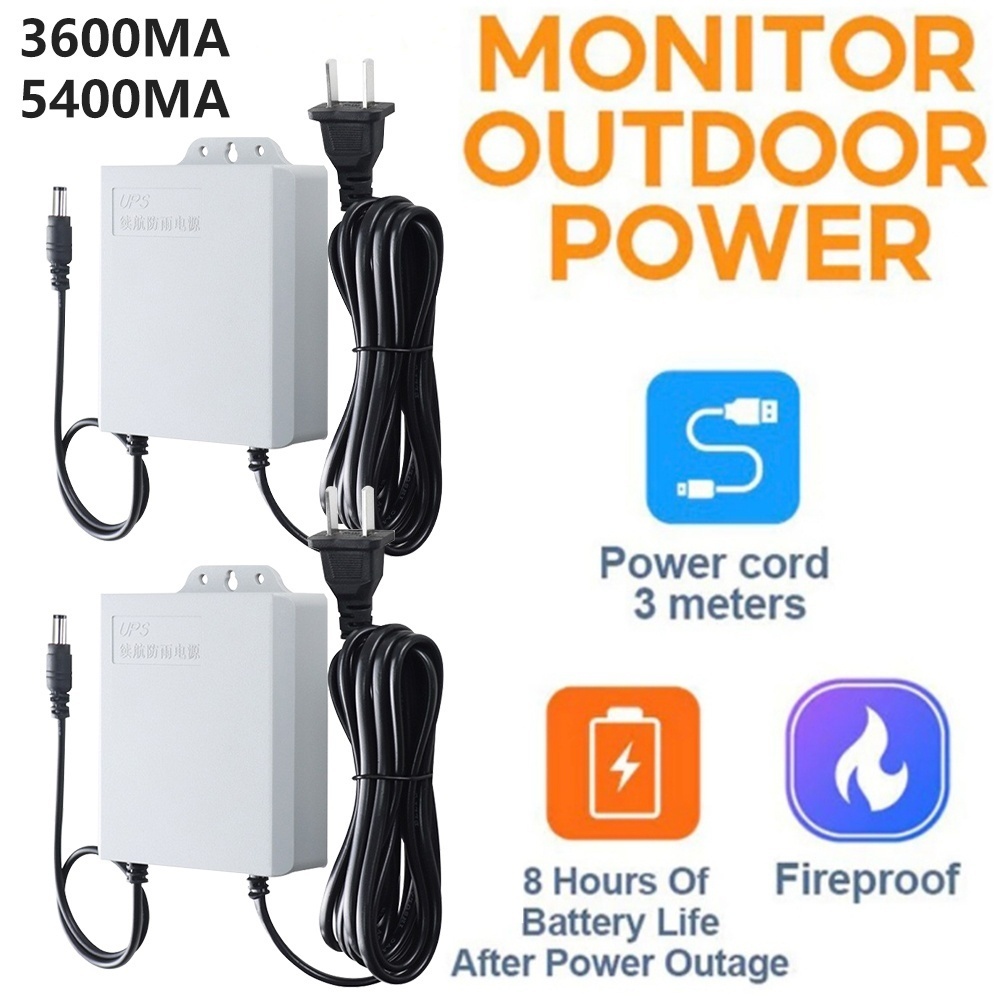 12v 1.5a Uninterruptible Power Supply Mini Ups Battery Backup, Suitable ...