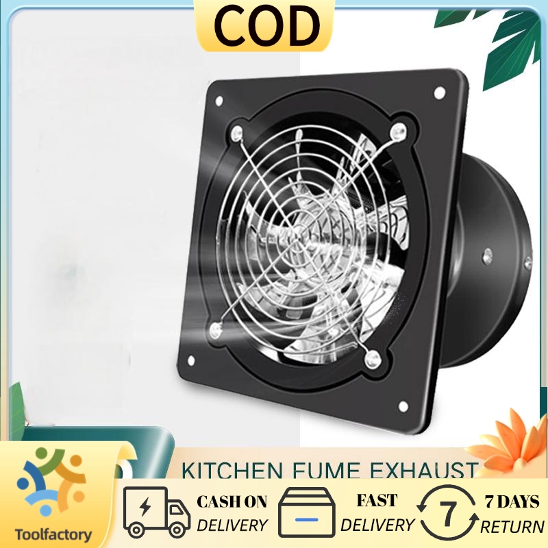 4/6/7/8/10/12 inch All-iron exhaust fan with high suction and low noise ...