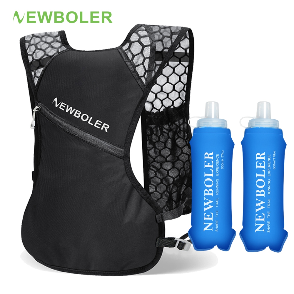 NEWBOLER 130g Lightweight Running Backpack Breathable Bike Hydration ...