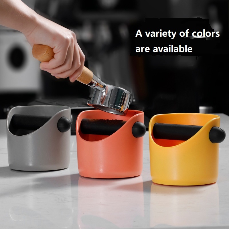 Coffee Knock Box Black Anti Slip Coffee Grind Dump Bin With Detachable ...