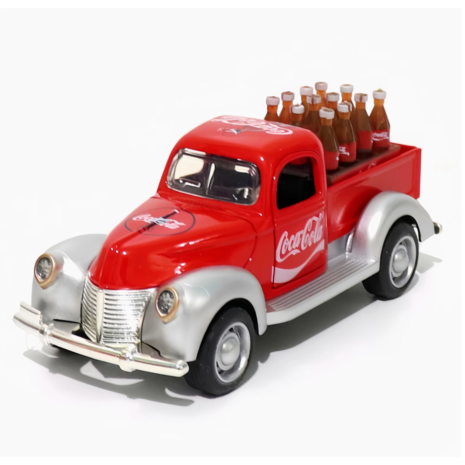 Coke Model Coca-Cola Vintage Ford Pickup Truck Van Transporter Car ...
