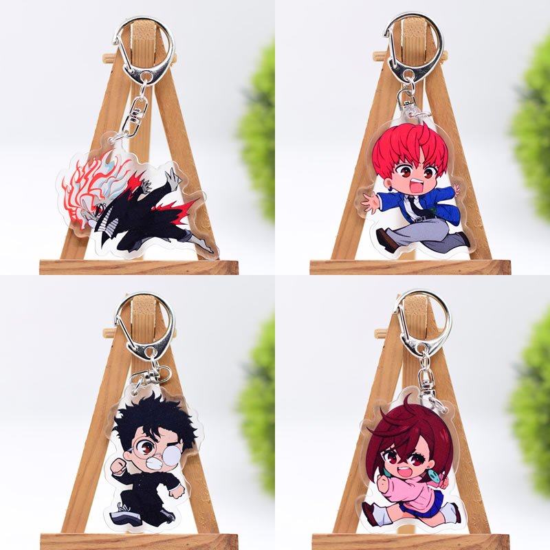 Dandadan Keychain Anime Acrylic Keyring Cartoon Accessory 8 Styles ...