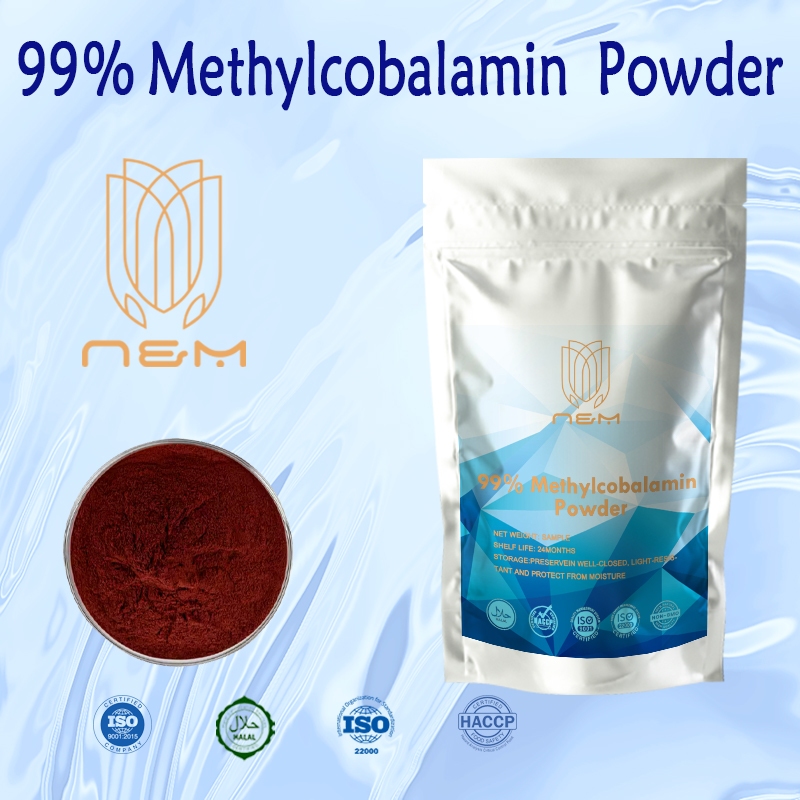 N&M/ 99% Methylcobalamin Powder/ Food Grade Vitamin B12，Nerve, Red ...