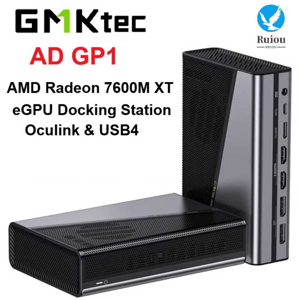 GMKtec AD-GP1 Graphics Card AMD Radeon 7600M XT eGPU Dock with Oculink ...
