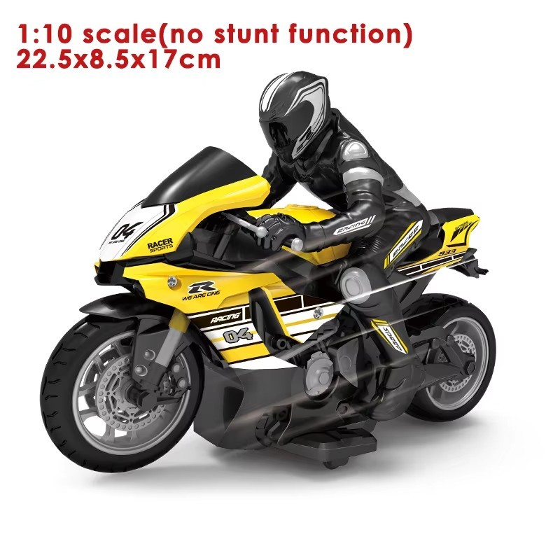 RC Motorcycles Toys for Boys 1/6 Electric Motor RC Cars High Speed 4CH ...
