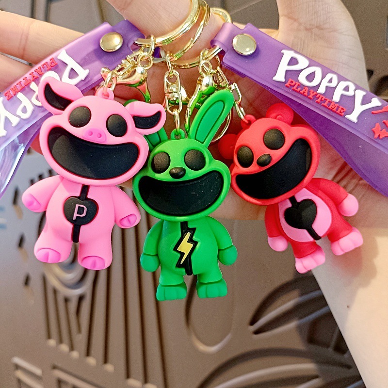 Smiling Critters Keychain Poppy Playtime Hopscotch Catnap Bearhug ...
