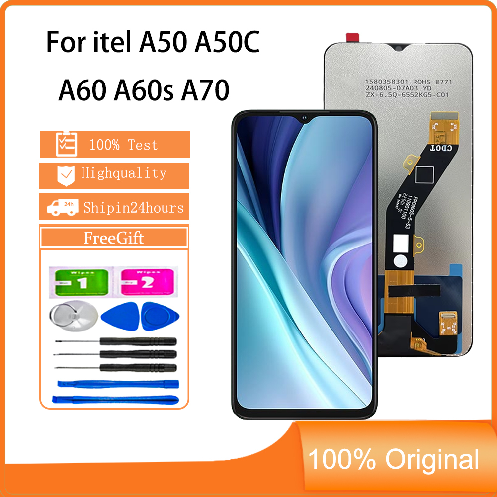 For Display itel A50 A50C A70 A60s A60 LCD Touch Screen Replacement | Shopee Philippines