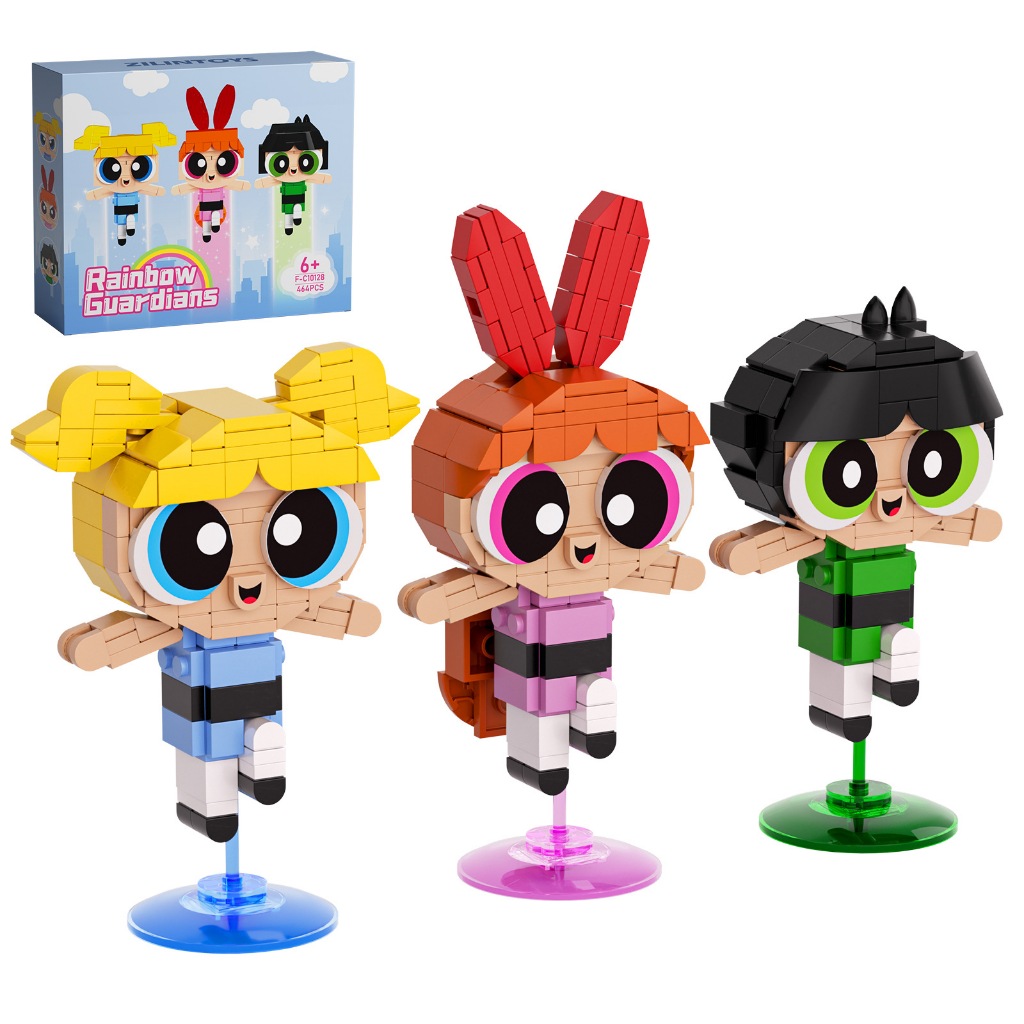 464pcs|The Powerpuff Girls The Powerpuff Girls Comedy Animation ...