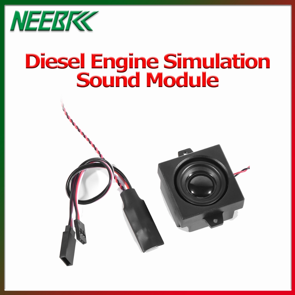 NEEBRC NEW RC Diesel Engine Simulation Sound Module 3.6-8V Input 5W ...