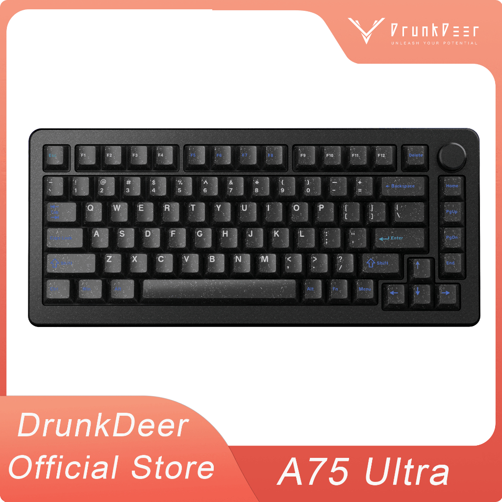 DrunkDeer A75 Ultra Rapid Trigger Mechanical Keyboard,TKL Gaming ...