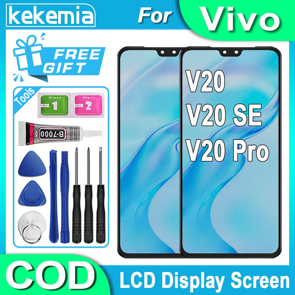 AMOLED Vivo V20 V20 SE V20 Pro LCD Display Touch Screen Replacement ...