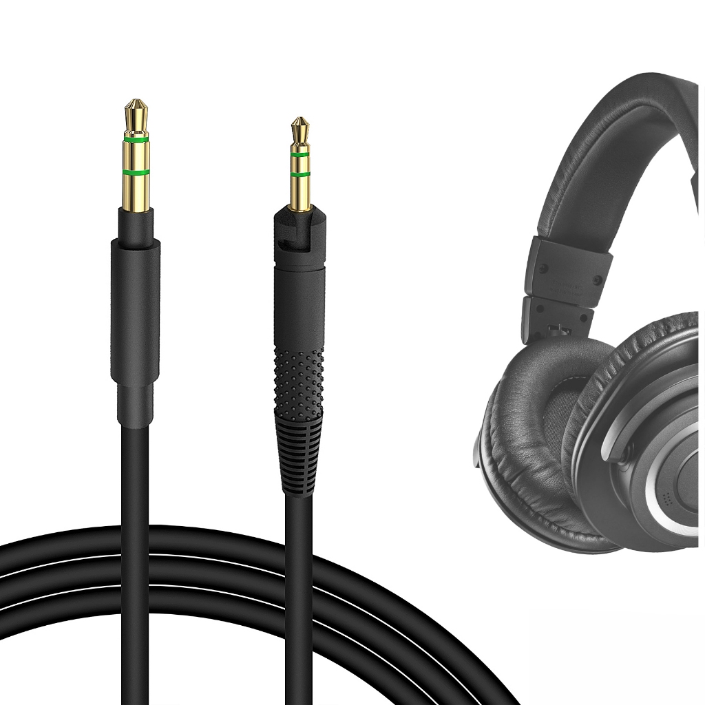 Geekria Audio Cable Compatible with ATH-M70x ATH-M60x ATH-M50x ATH-M40x ...