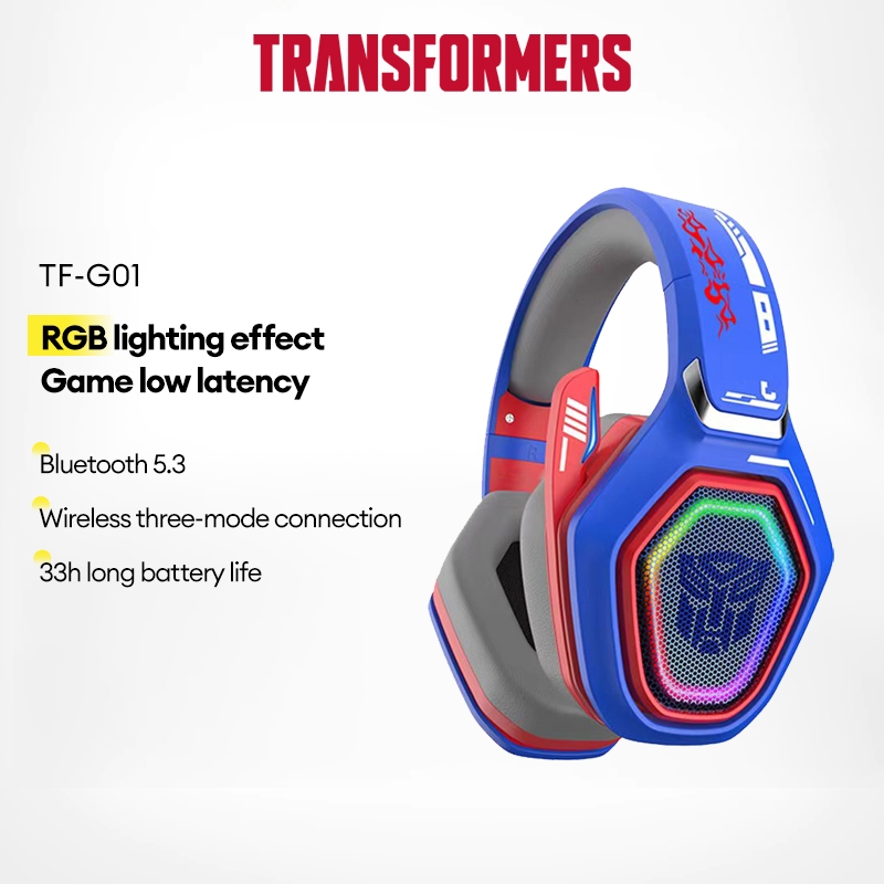 Transformers TF-G01 Bluetooth Headset Wireless Gaming Headset HIFI ...