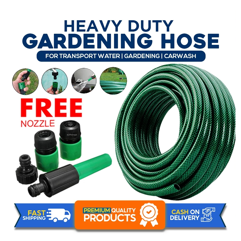 Water Hose Pvc Pressure Washer Heavy Duty Garden Hose 5/15/20/30 ...
