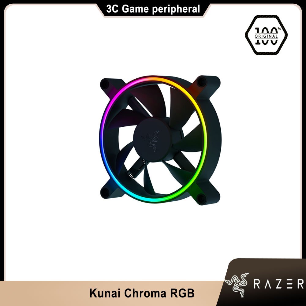 RAZER Kunai Chroma RGB 140MM 120MM LED PWM Fan Controller Support ...