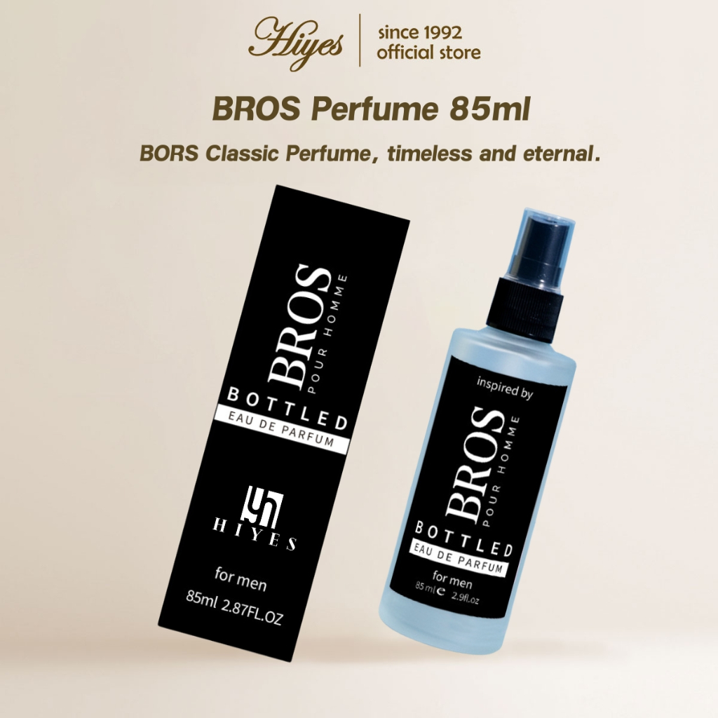HIYES Bros Perfume 85ml Spray For Men With Box Gifts Long Lasting ...
